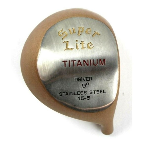 Super Lite | Other | New Super Lite Titanium Golf Driver Head 9 Degree ...